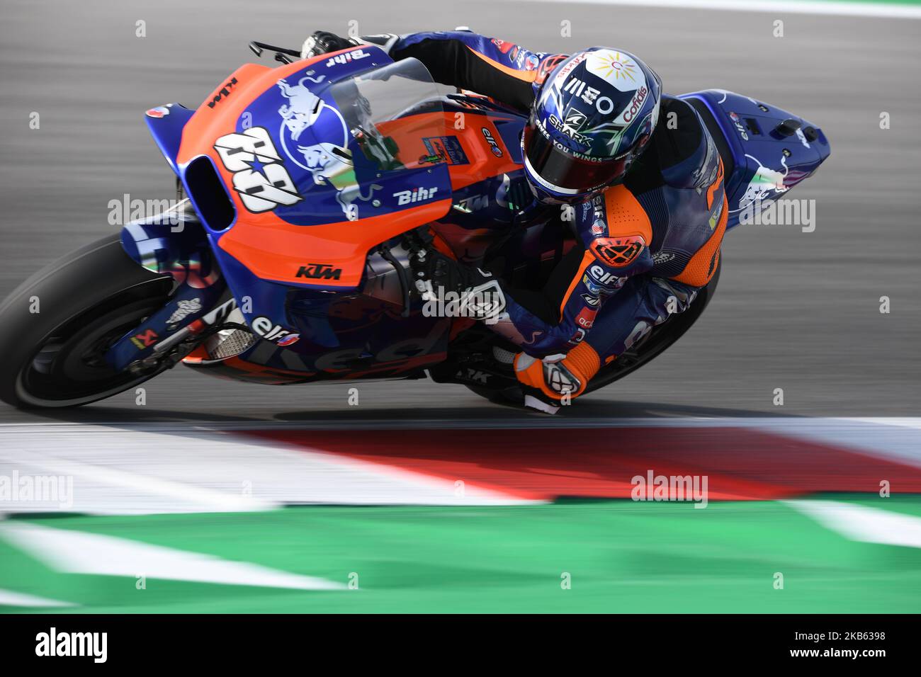 88 Portuguese rider Miguel Oliveira of Austrian team Red Bull KTM Factory Racing ride during ...