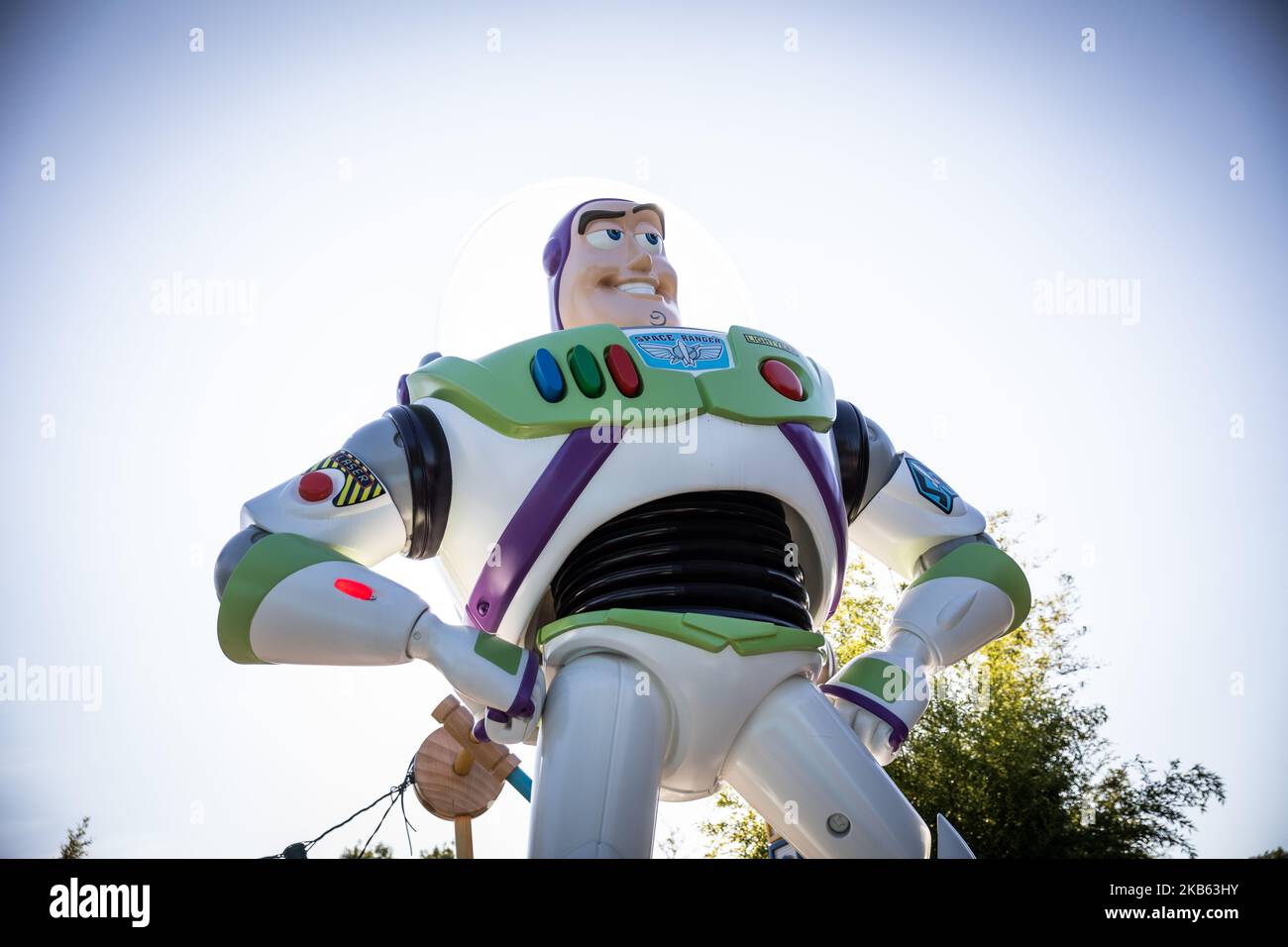 A view of Buzz Lightyear at Walt Disney Studios (Disneyland Paris) in ...