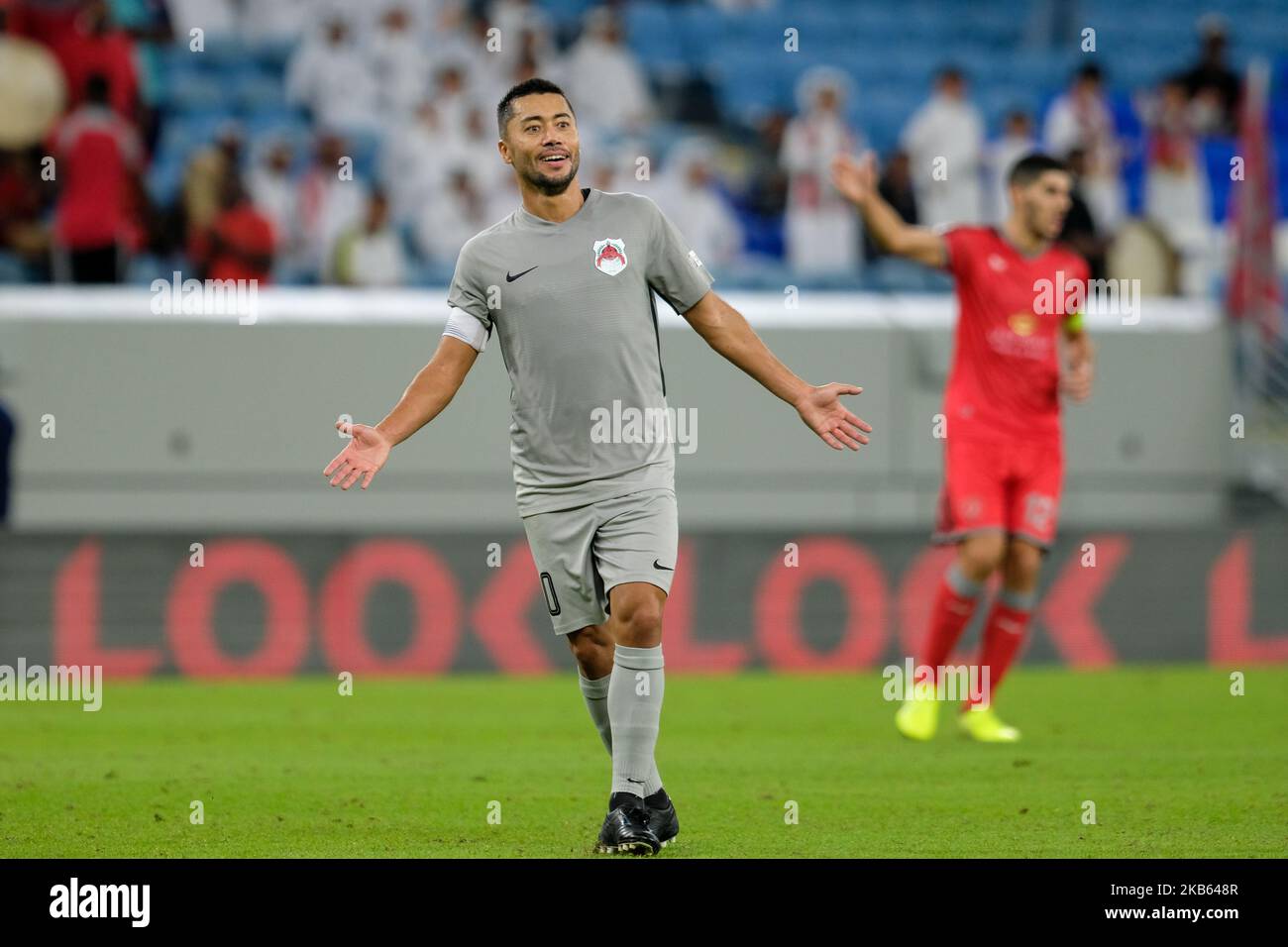 Rodrigo Tabata during Al-Duhail 1-1 Al Rayyan in the Qatar Stars League ...