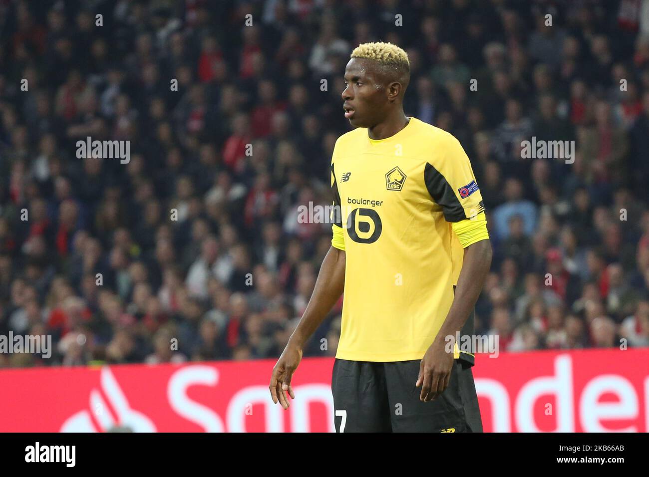 Victor Osimhen (Lille) looks on during the 1st match of the 2019/20 ...