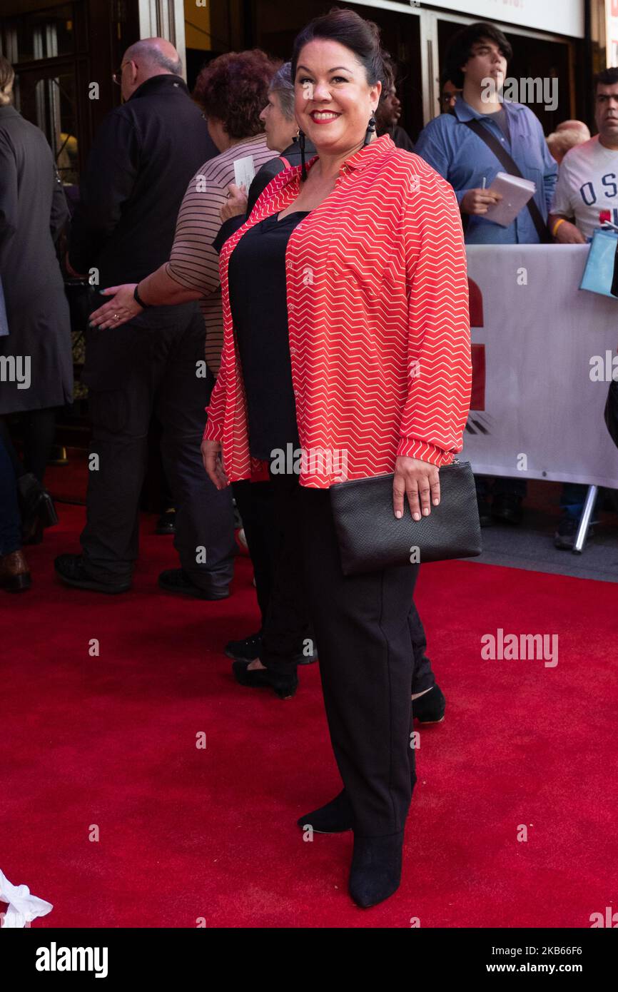 Jennie Dale seen attending BIG The Musical - gala performance on ...