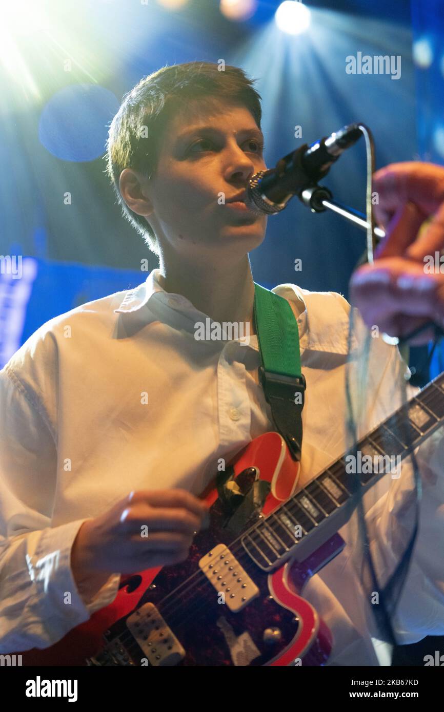 London, UK. Thursday, 3 November, 2022. Dana Margolin of Porridge Radio ...