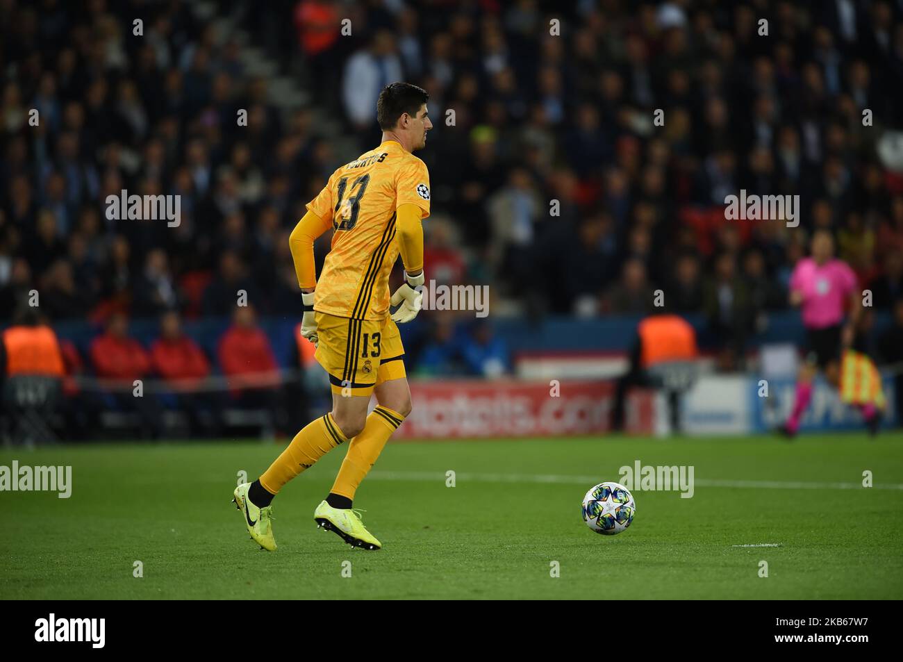 Belgian goalkeeper Thibaut Courtois, born in 1992, Real Madrid ...