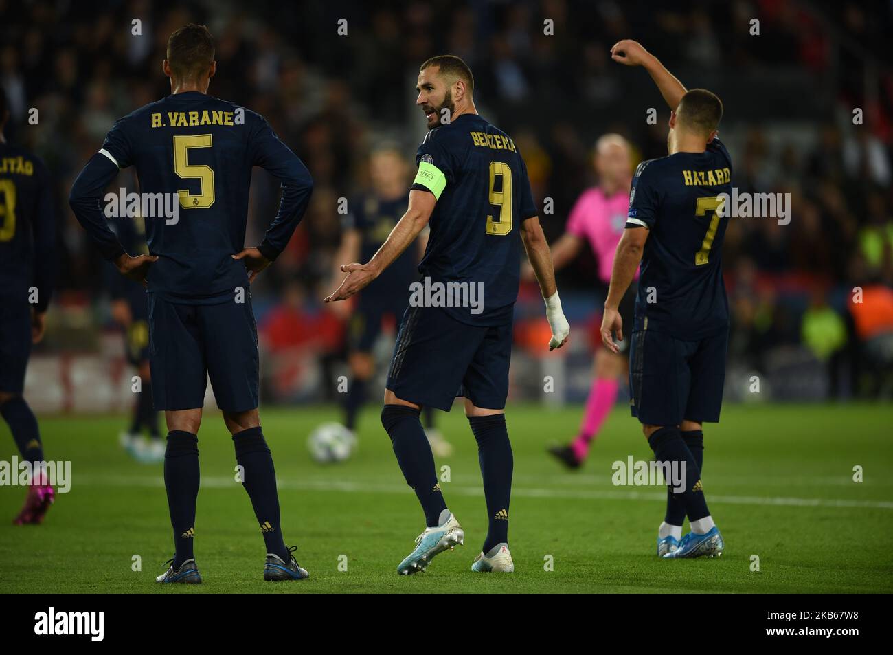 French striker Karim benzema, born in 1987, Real Madrid striker, plays ...
