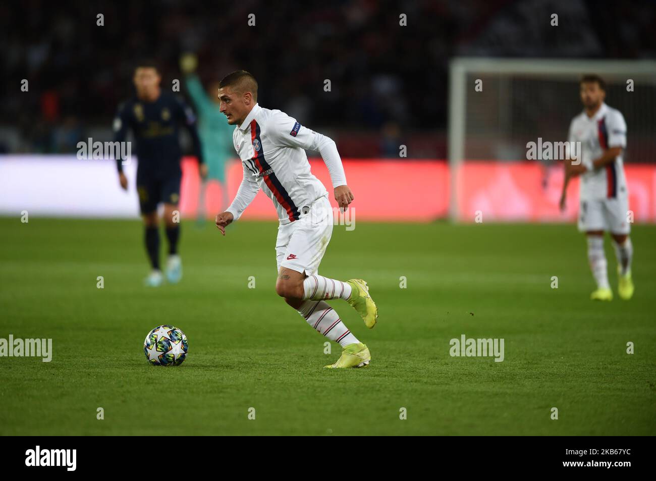 Italian midfielder Marco Verratti, born in 1992, Paris Saint German ...