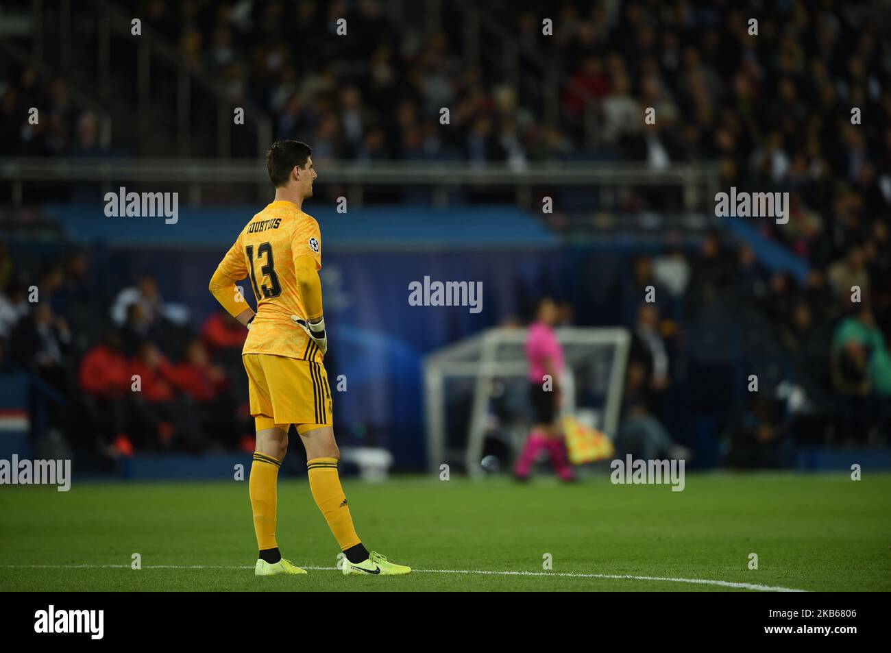 Belgian goalkeeper Thibaut Courtois, born in 1992, Real Madrid ...