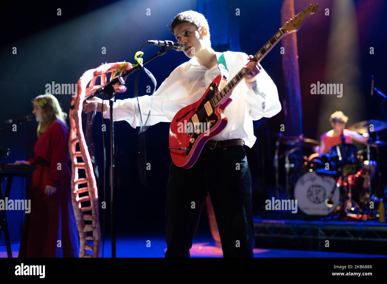 London, UK. Thursday, 3 November, 2022. Dana Margolin of Porridge Radio ...