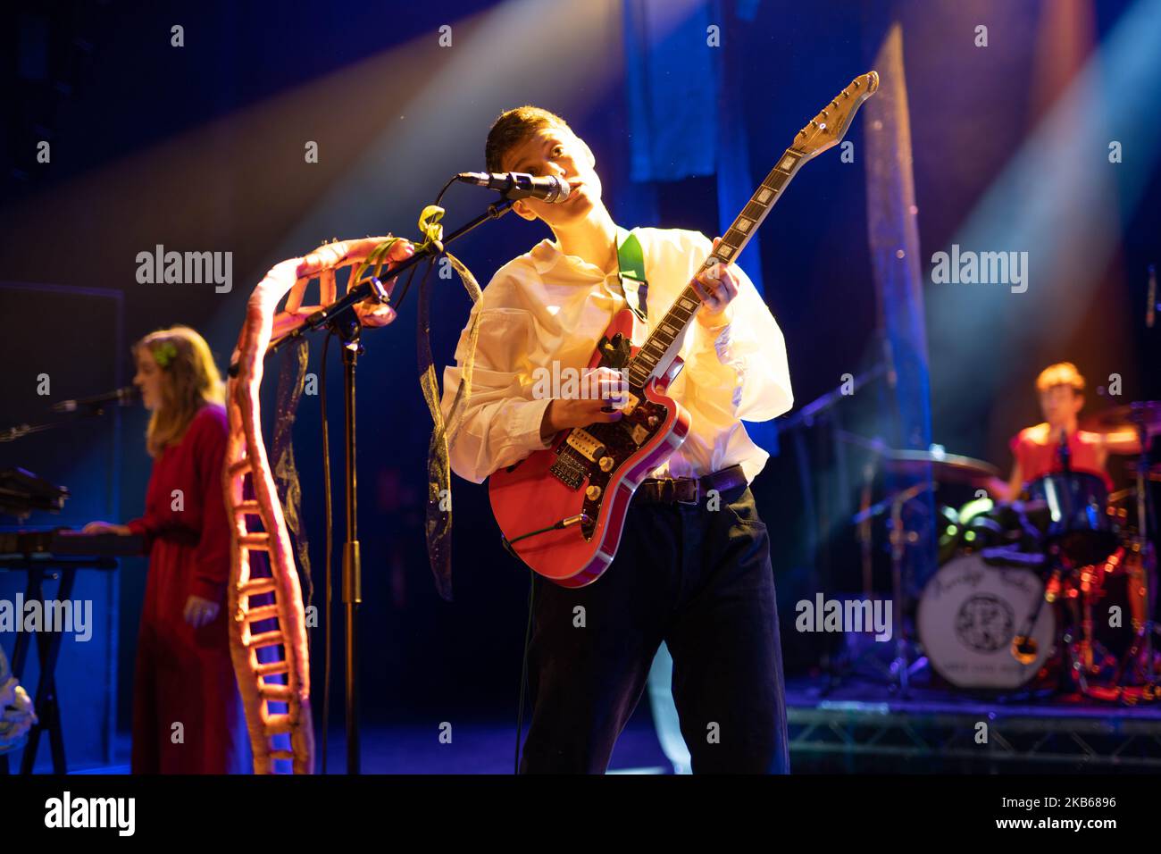 London, UK. Thursday, 3 November, 2022. Dana Margolin of Porridge Radio ...
