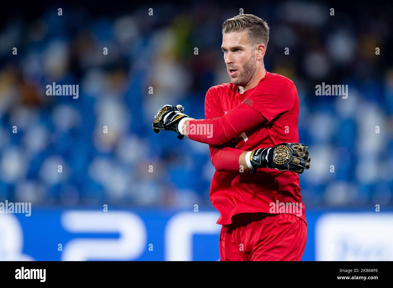 Adrian of Liverpool during the UEFA Champions League match between ...