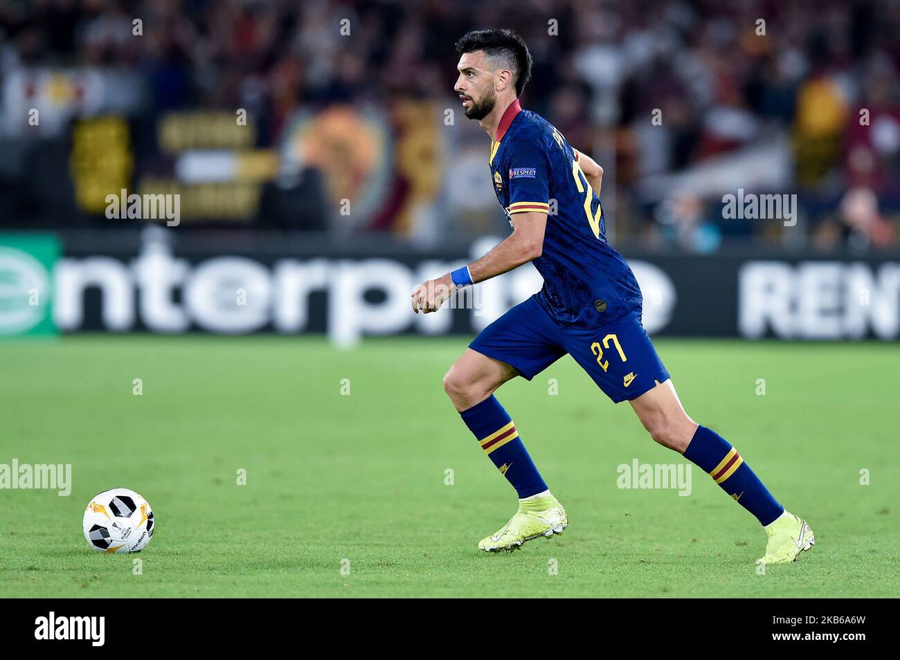 Javier Pastore of AS Roma during the UEFA Europa League match between ...
