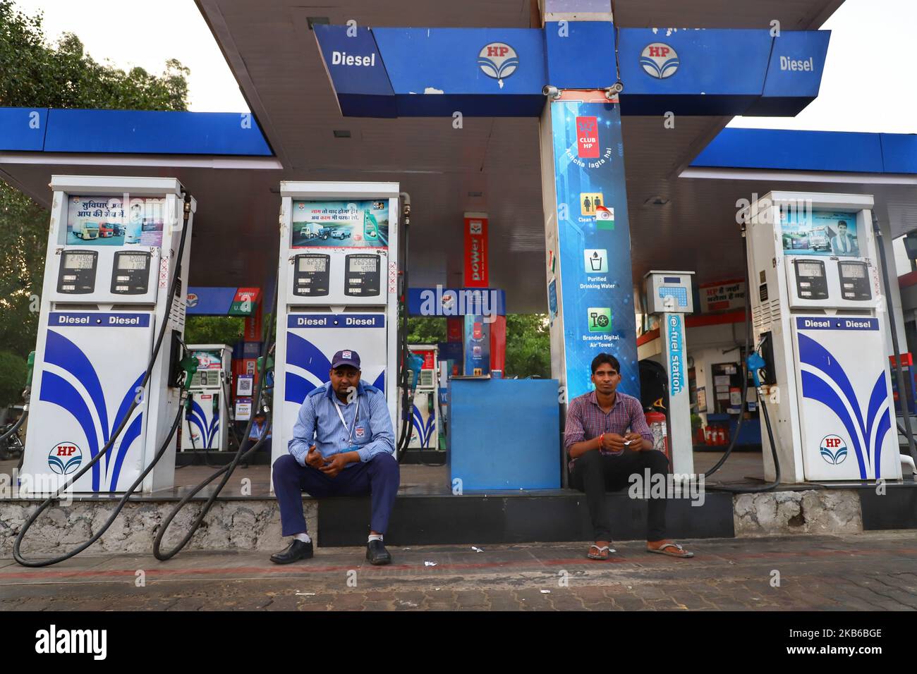 Diesel filling station hi-res stock photography and images - Alamy