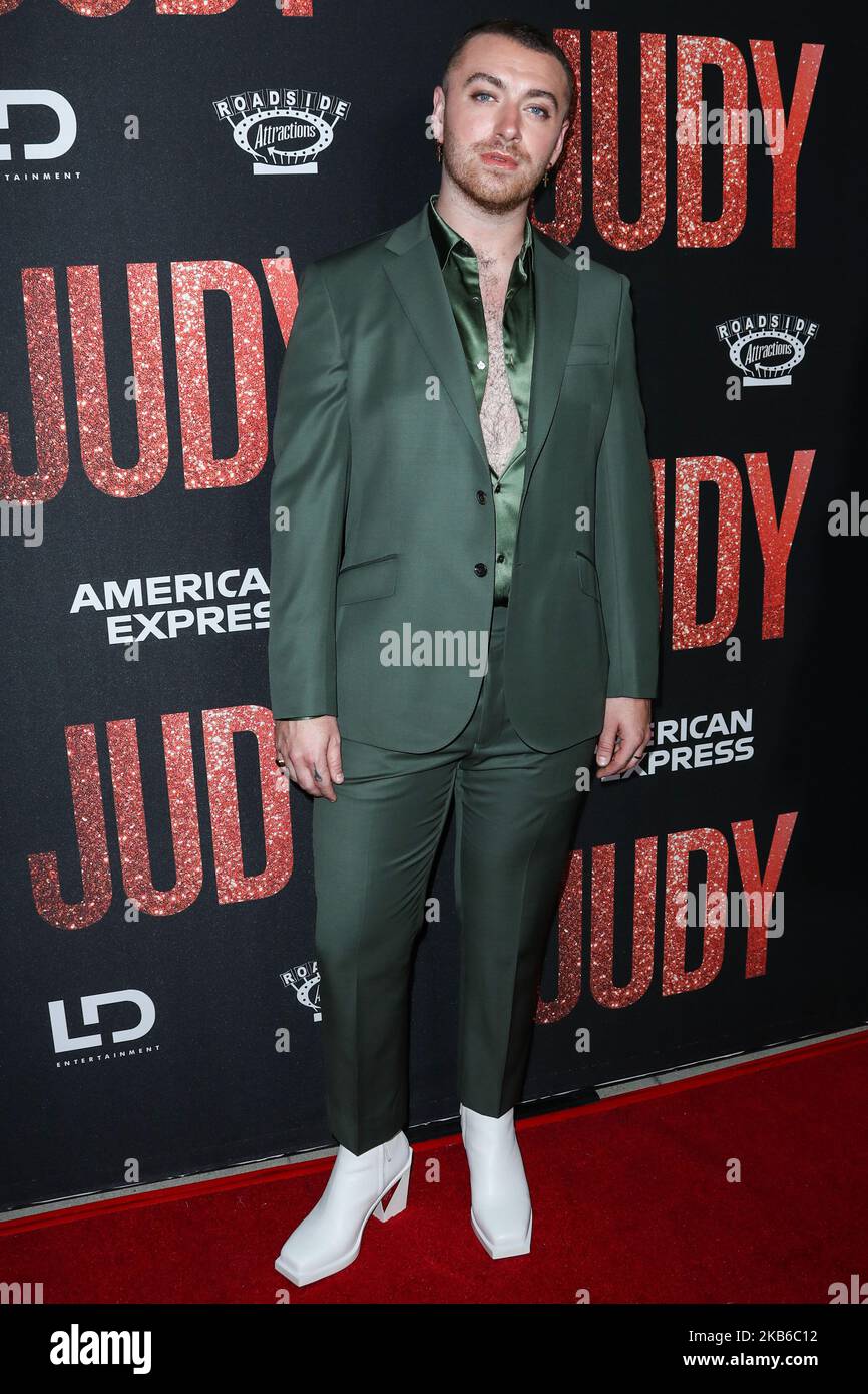 BEVERLY HILLS, LOS ANGELES, CALIFORNIA, USA - SEPTEMBER 19: Sam Smith ...