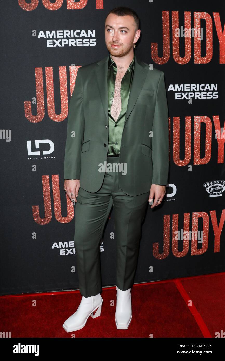 BEVERLY HILLS, LOS ANGELES, CALIFORNIA, USA - SEPTEMBER 19: Sam Smith ...