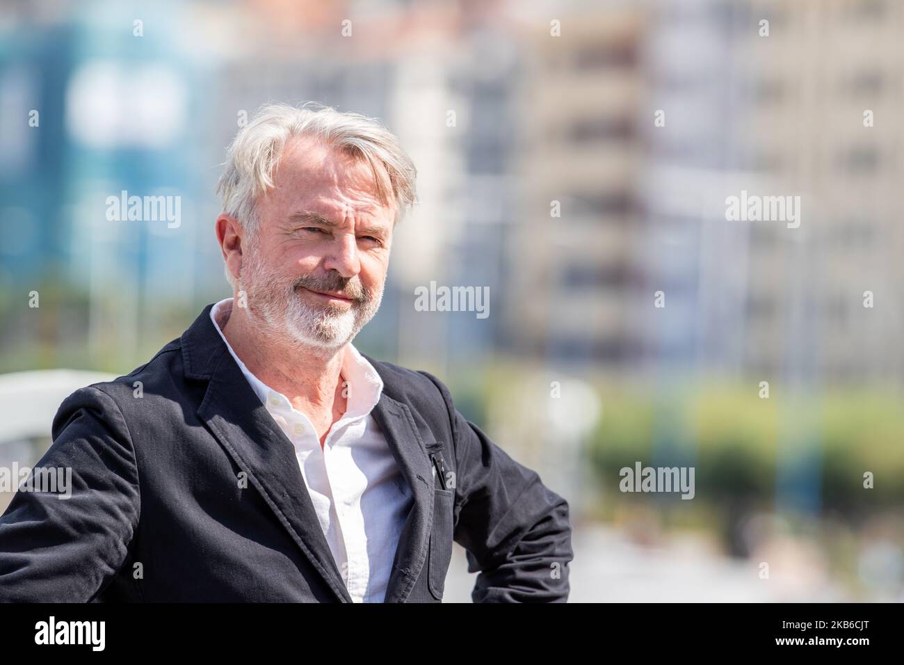 Sam Neill attends 'Blackbird' Photocall at 67th San Sebastian Film ...