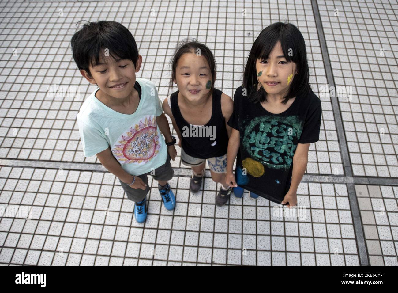 Young pose for a photo during the Global Climate Strike on September 20 ...