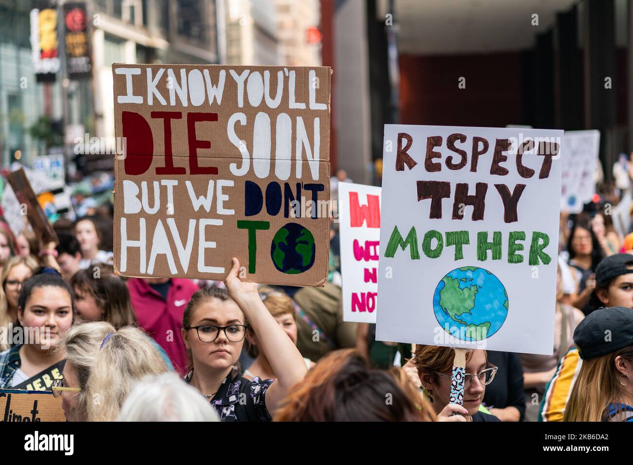 Youth activists rally at Federal Plaza in downtown Chicago as part of ...