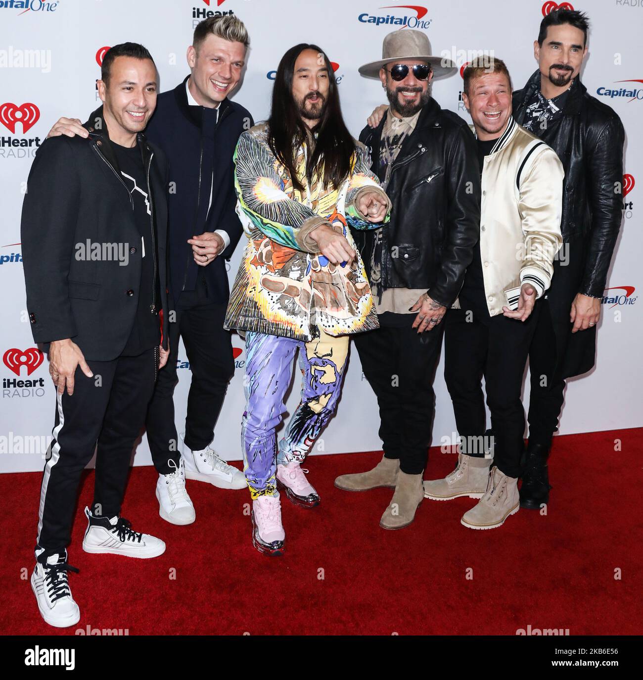 LAS VEGAS, NEVADA, USA - SEPTEMBER 20: Howie Dorough, Nick Carter ...
