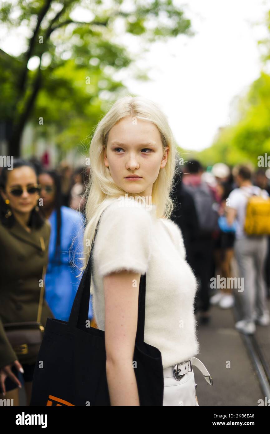 Street Style at Fendi fashion show: September 19 - Milan Fashion Week ...