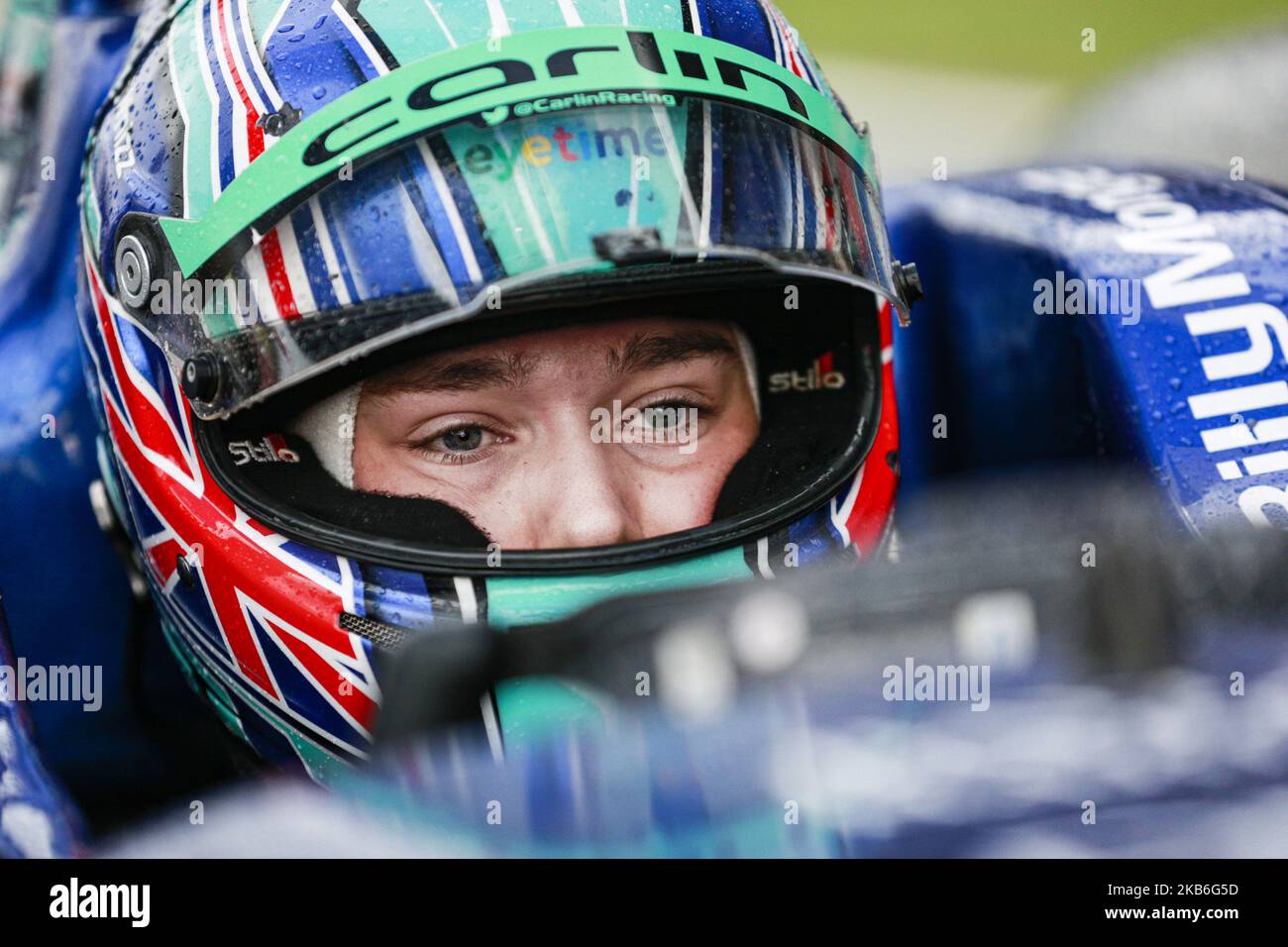 MONGER Billy (gbr), Carlin Motorsport, Dallara F317 Spiess portrait ...