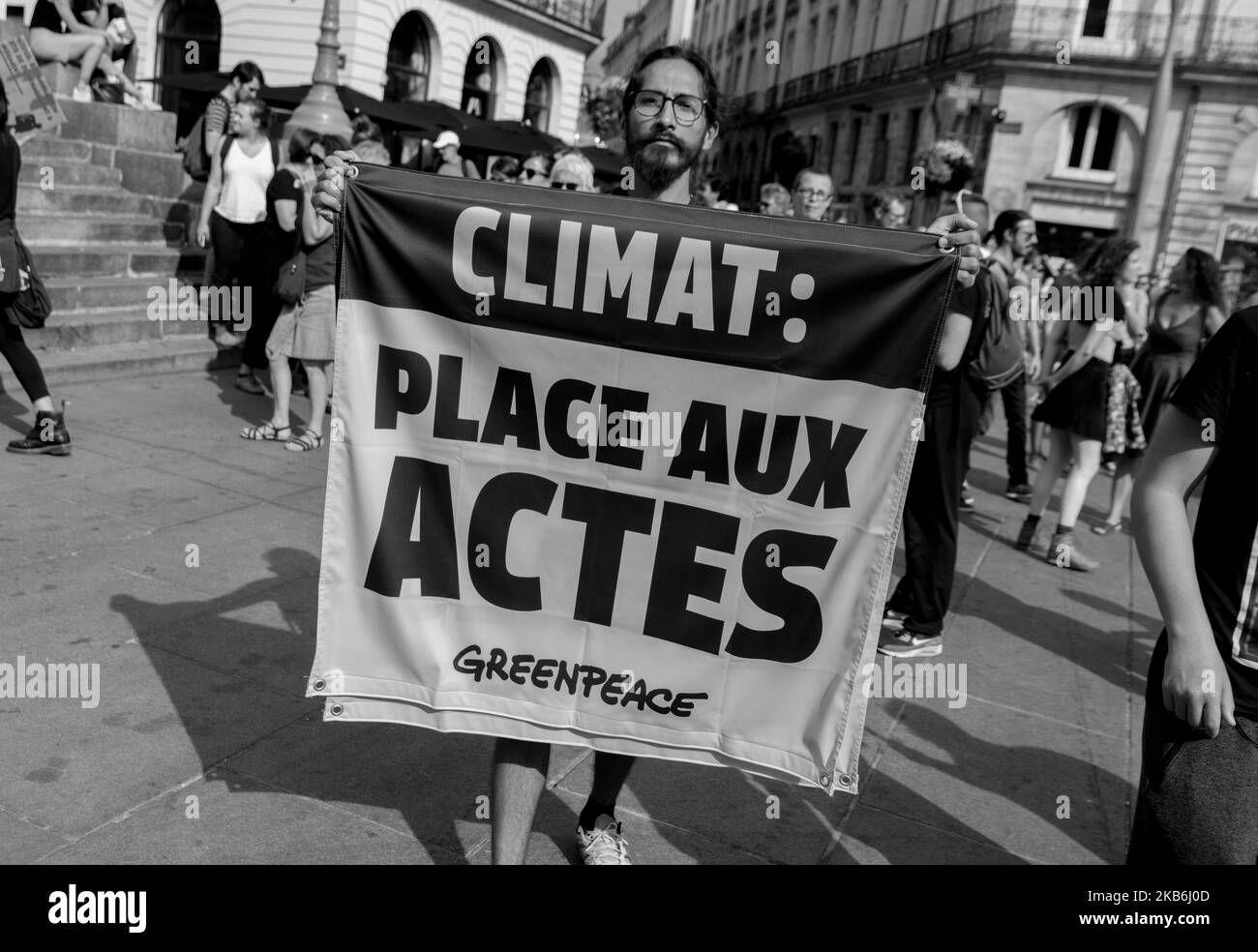 Action for greenpeace Black and White Stock Photos & Images - Alamy
