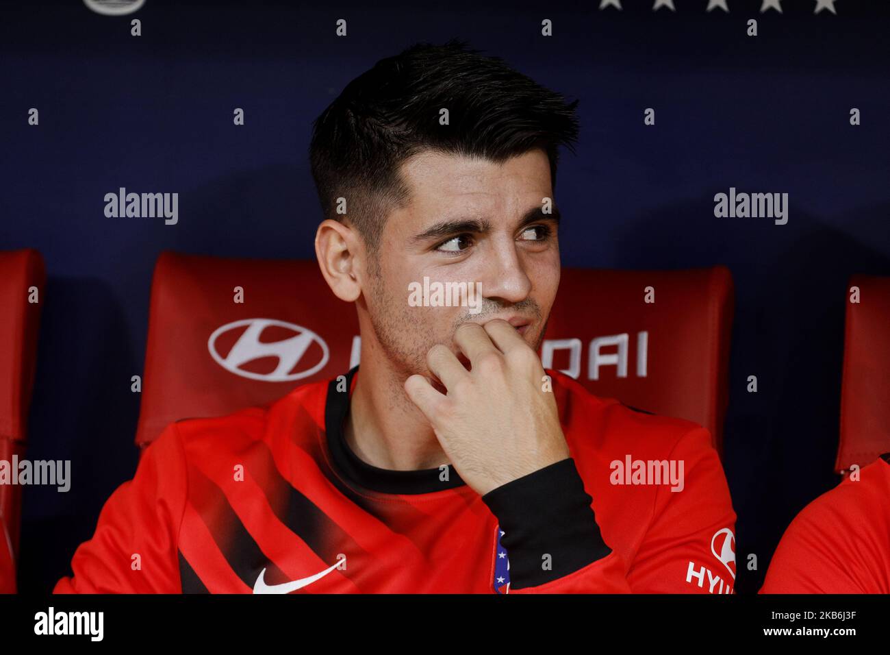 Alvaro morata of atletico de madrid hi-res stock photography and images ...