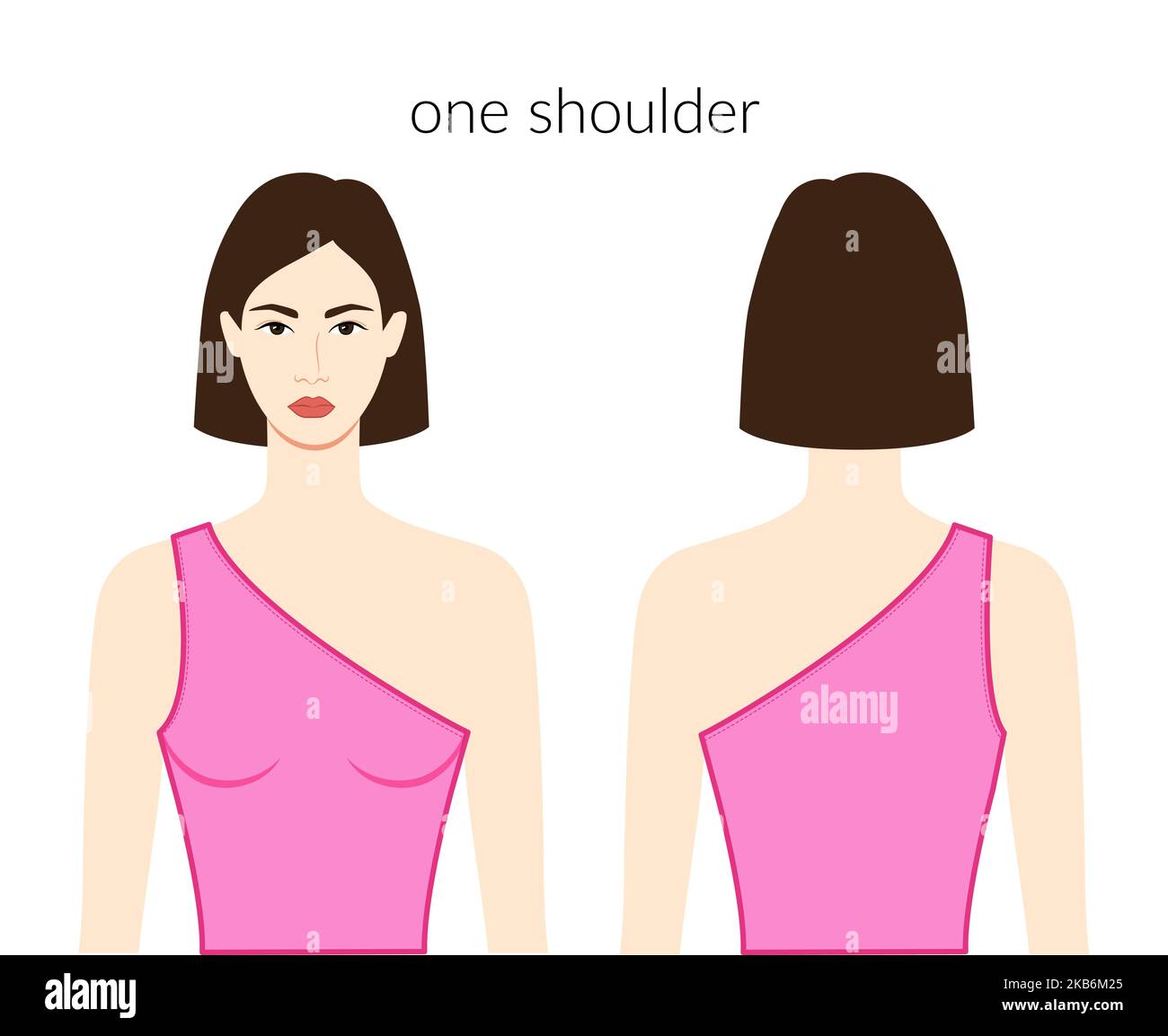 Decollete decolletage Stock Vector Images - Alamy