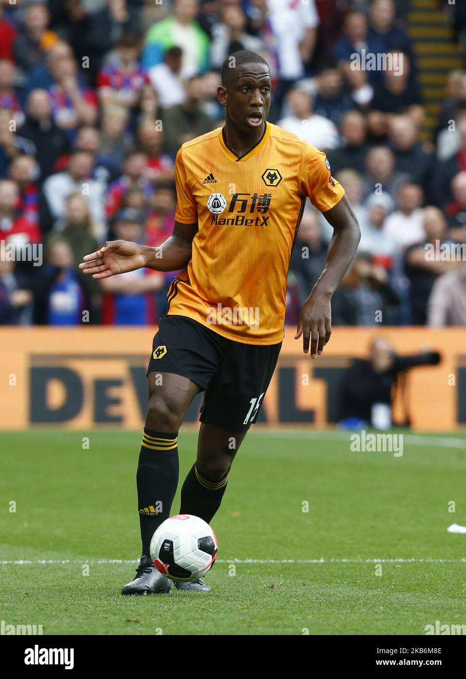 Wolverhampton Wanderers' Willy Boly during English Premier League ...