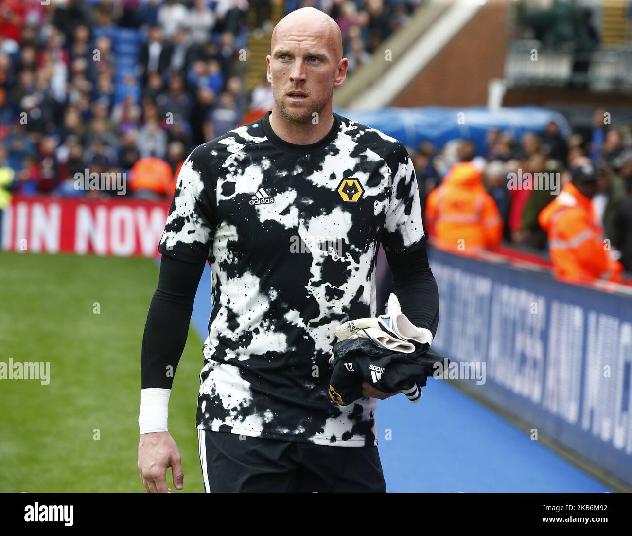 Wolverhampton Wanderers' John Ruddy during English Premier League ...