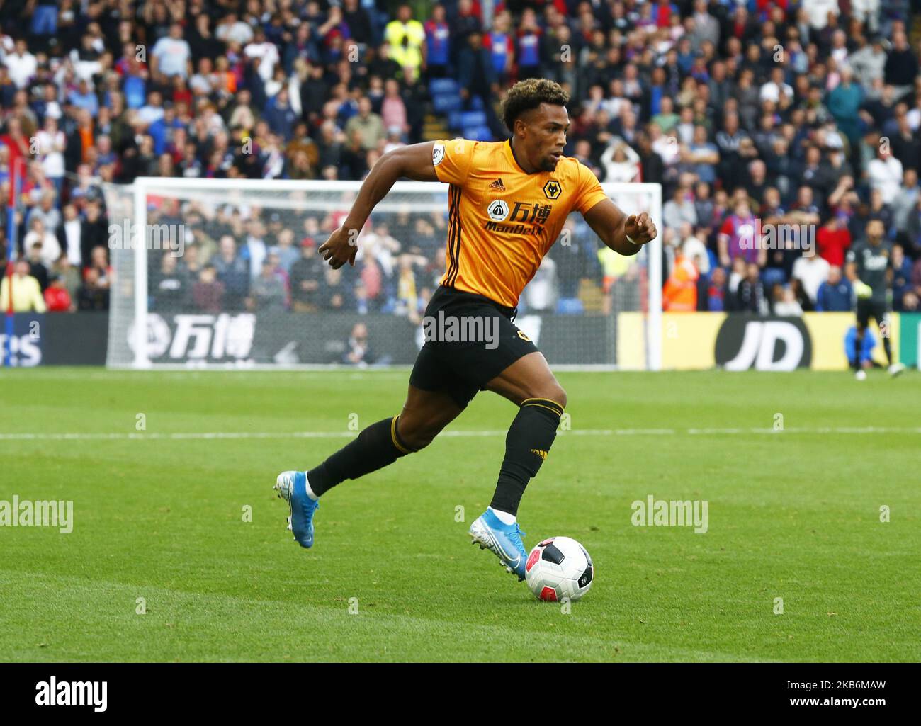 Wolverhampton Wanderers' Adama Traore during English Premier League ...