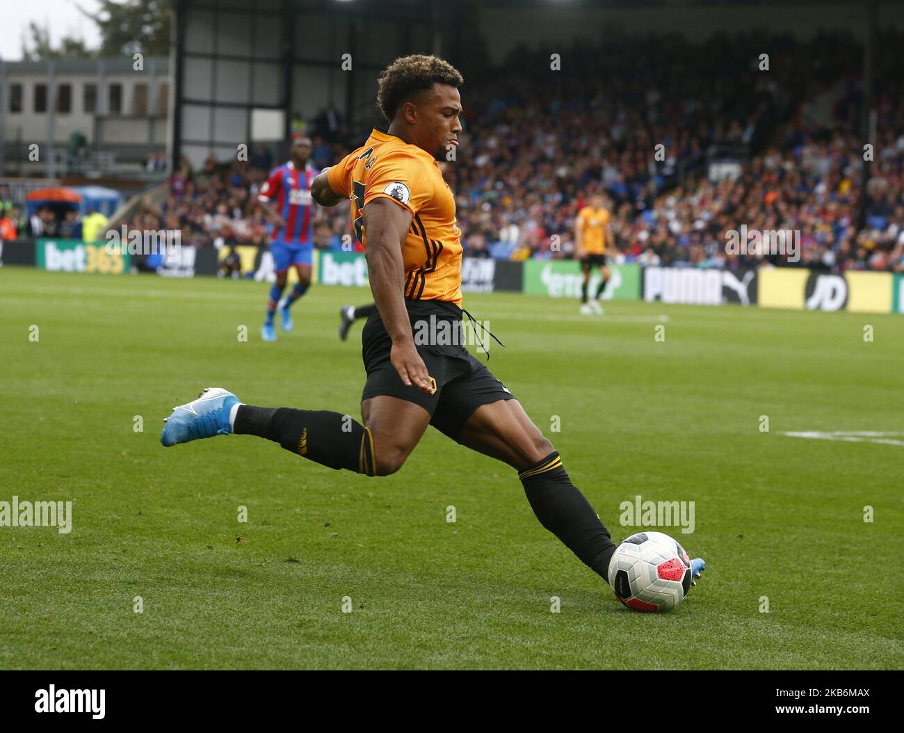 Wolverhampton Wanderers' Adama Traore during English Premier League ...
