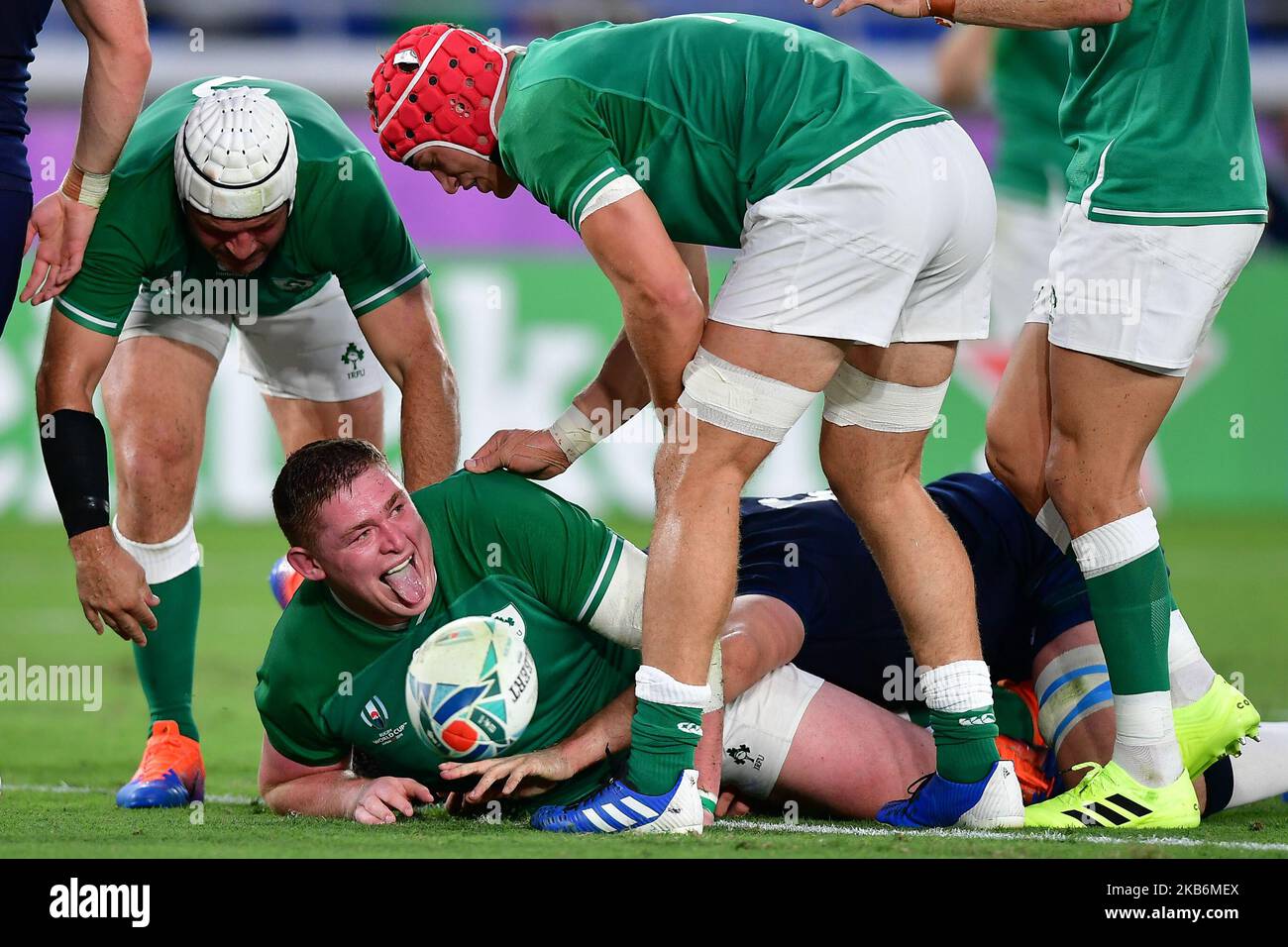 Tadhg furlong rugby world cup hi-res stock photography and images - Alamy