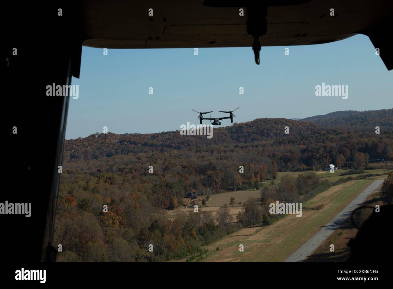 A CV-22 assigned to the 8th Special Operations Squadron, flies during a ...