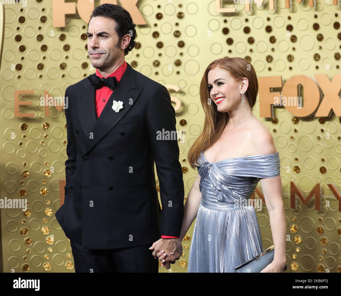LOS ANGELES, CALIFORNIA, USA - SEPTEMBER 22: Sacha Baron Cohen and Isla ...