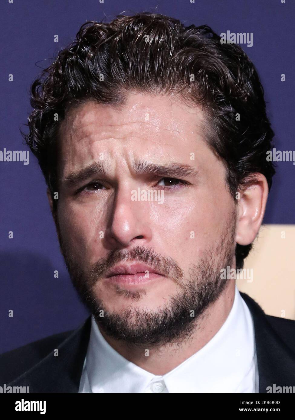 LOS ANGELES, CALIFORNIA, USA - SEPTEMBER 22: Kit Harington poses in the ...