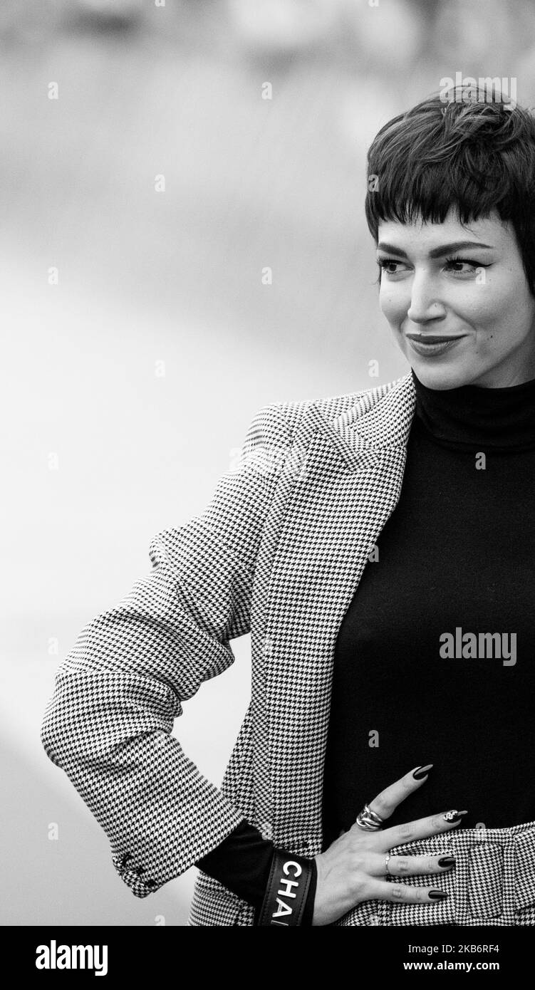 (EDITOR’S NOTE: Image was converted to black and white) Ursula Corbero ...