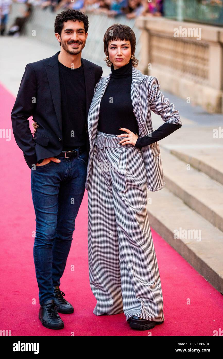 Chino Darin and Ursula Corbero attend the 'La Odisea de Los Giles ...