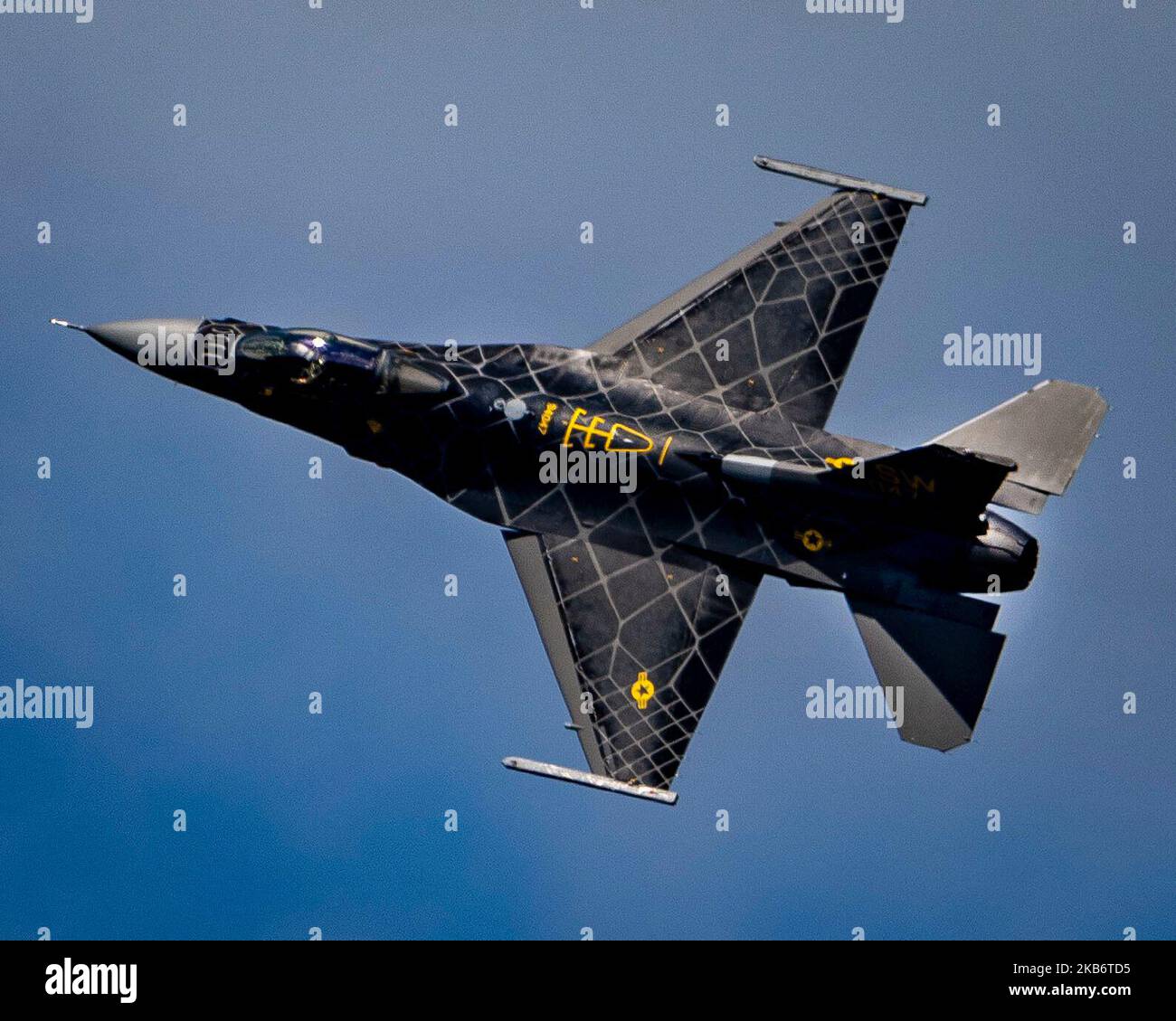U.S. Air Force Capt. Aimee “Rebel” Fiedler, F-16 Viper Demonstration ...