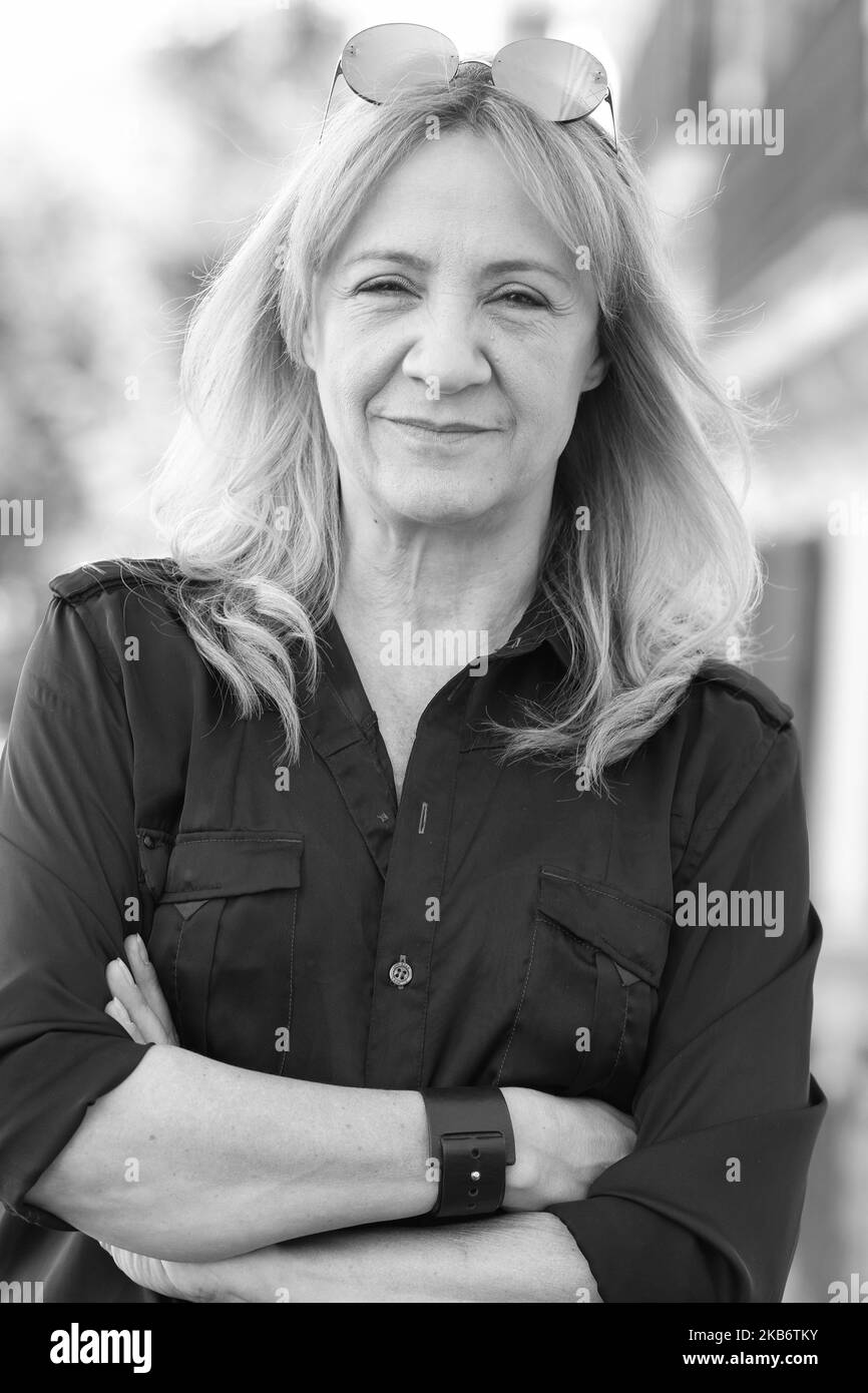 (EDITOR'S NOTE: IMage was converted to black and white) Actress Blanca ...