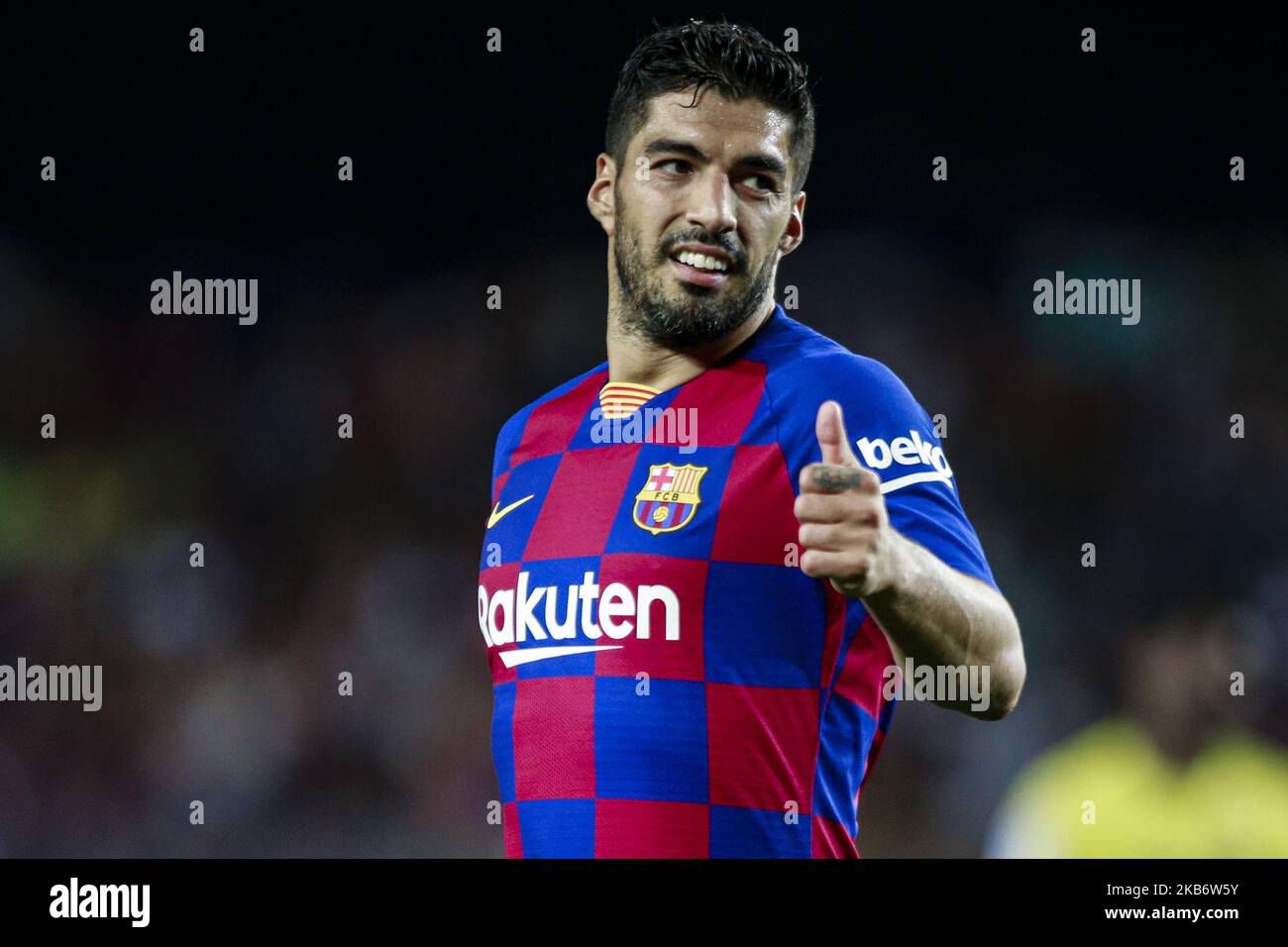 09 Luis Suarez from Uruguay of FC Barcelona during the La Liga match ...