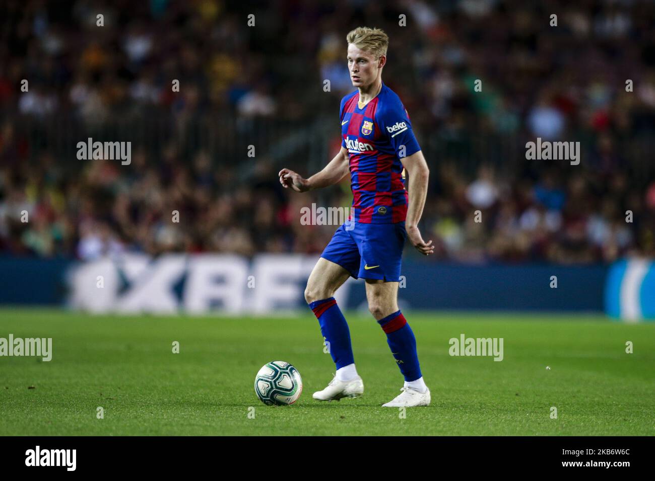 21 Frenkie De Jong from Holland of FC Barcelona during the La Liga ...