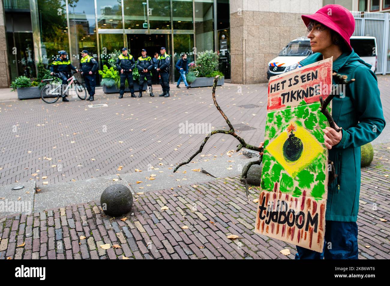 After Arnhem-based artist, Rob Voerman opened a petition to save the Amazon and to stop ...
