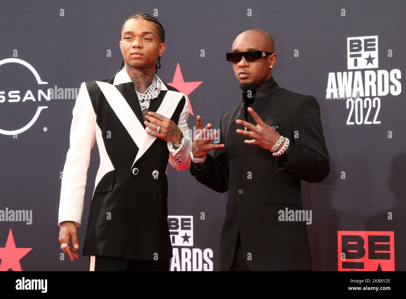 2022 BET Awards at the Microsoft Theater on June 26, 2022 in Los Angeles, CA Featuring: Swae Lee ...