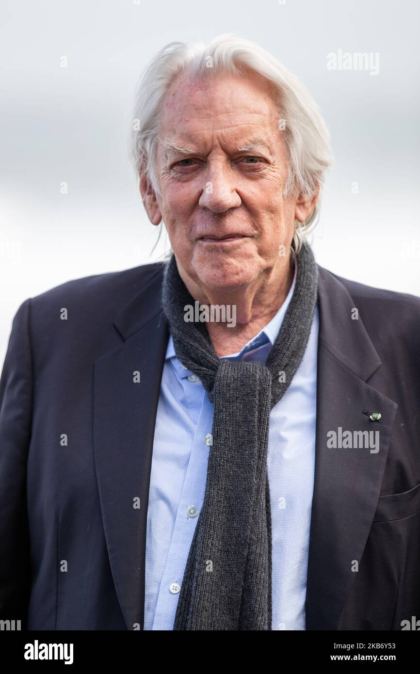 Donald Sutherland attends the Donostia Award photocall during 67th San ...