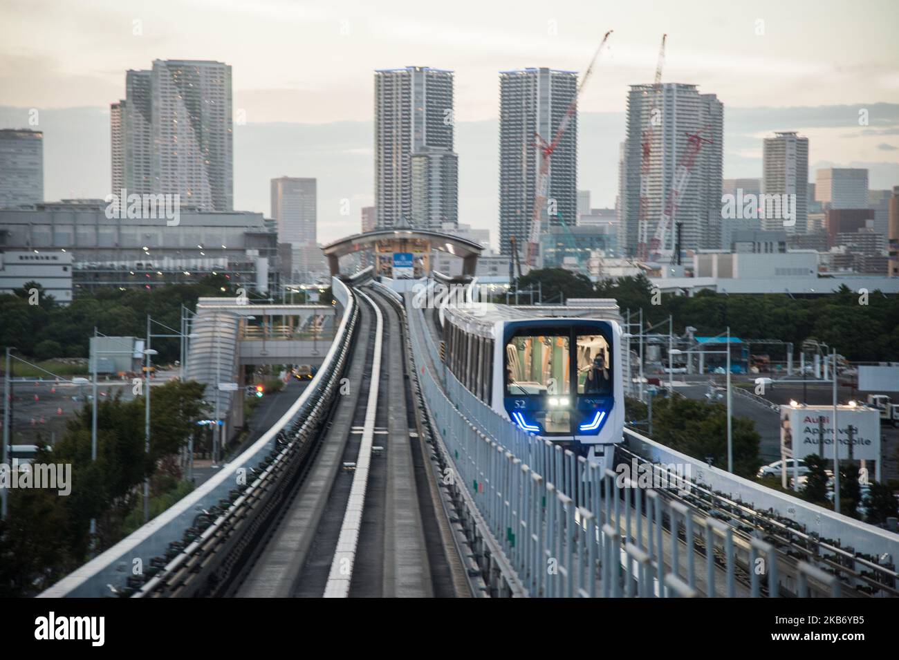 Subway lines of koto city hi-res stock photography and images - Alamy