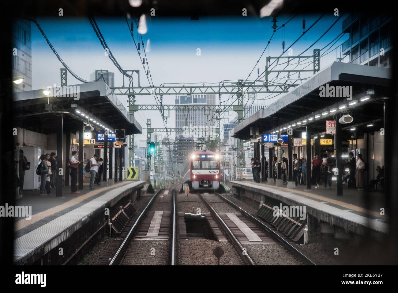 Subway lines of Tokyo. Daily life in Tokyo, Japan on September 25, 2019 ...