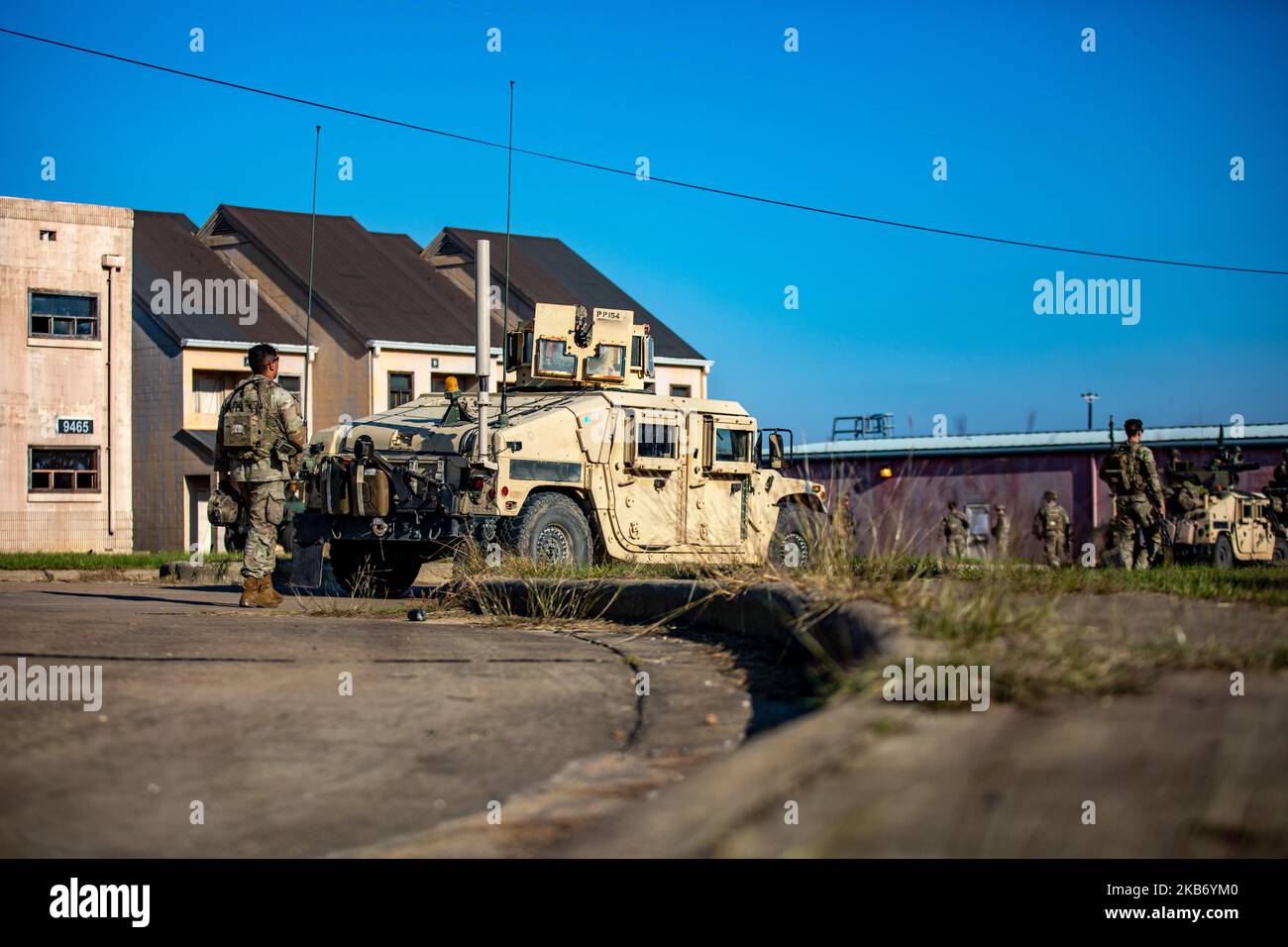 Paratroopers assigned to the 1st Brigade Combat Team, 82nd Airborne ...