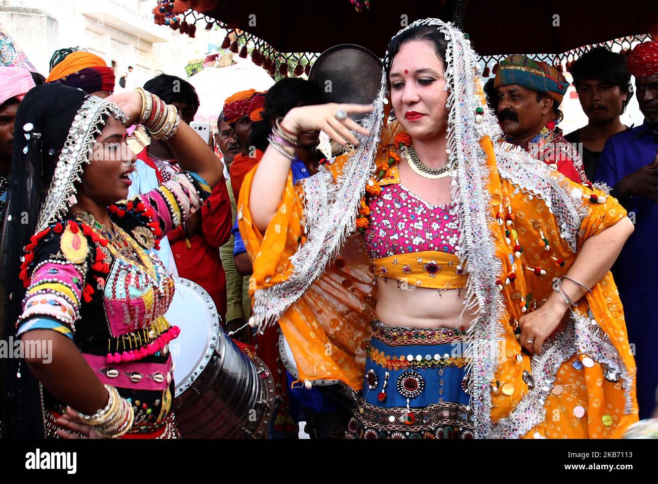 Foreign tourist dances hi-res stock photography and images - Alamy