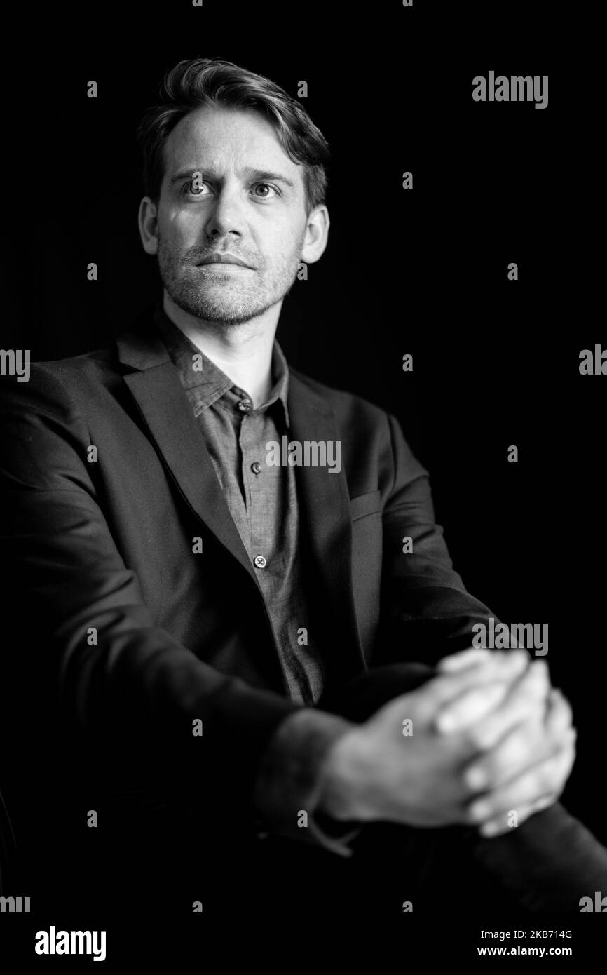 (EDITOR’S NOTE: Image was converted to black and white) Jorge Riquelme Serrano poses during 67th ...