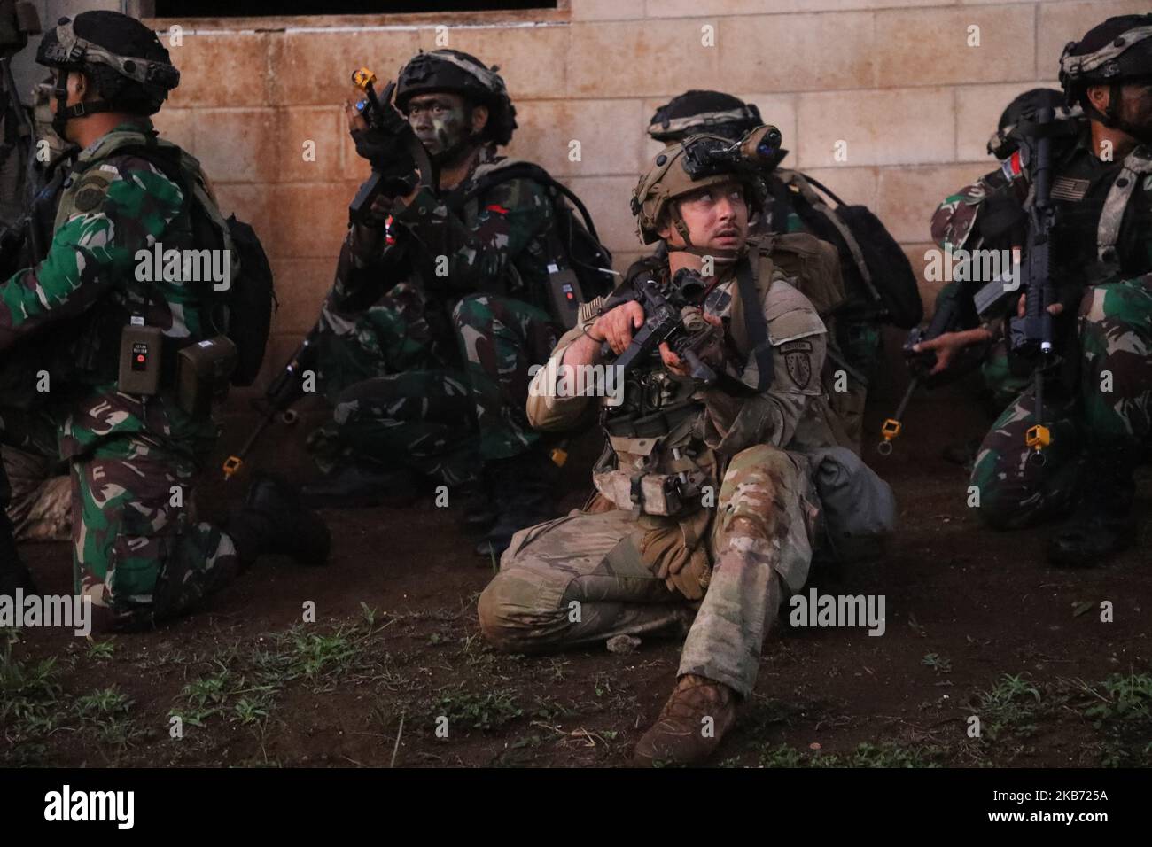 U.S. Army Soldiers assigned to the 5th Security Force Assistance ...