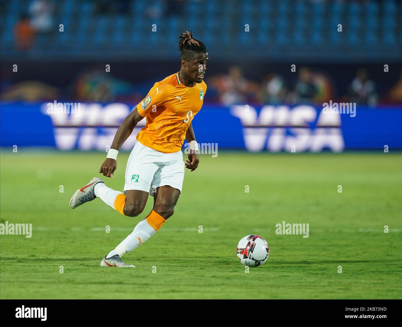 Dazet Wilfried Armel Zaha of Cote D’ivoire during the 2019 African Cup ...